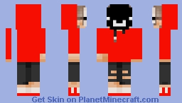 red dream Minecraft Skin