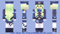 Tachibana Hikari - Blue Archive Minecraft Skin