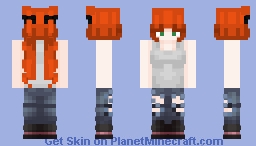 Girl from the Triada Minecraft Skin