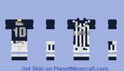SKIN JUNIOR UNIFORME VISITANTE 2024 Minecraft Skin