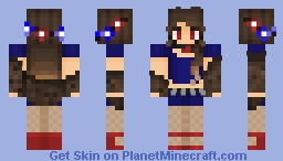Evil Little Carly (Revamp) Minecraft Skin
