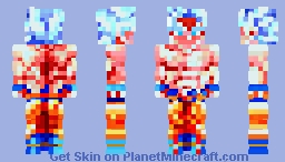 Mastered Ultra Instinct Goku Minecraft Skin Minecraft Skin