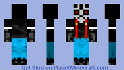 SKull skill vigilante Minecraft Skin