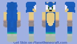 Sonic-Prime-Shatterspace-Sonic Minecraft Skin