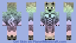 Wolf Rainbow #8 Minecraft Skin