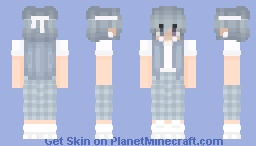 Checkered Girl Minecraft Skin