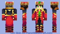 migration skin with crown Minecraft Skin