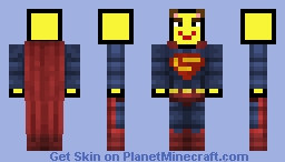 Superman Minecraft Skin
