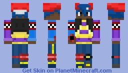 Glitchy (Fizzy) Minecraft Skin