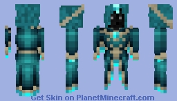 Warden's Rage Minecraft Skin