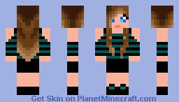 pretty girl Minecraft Skin