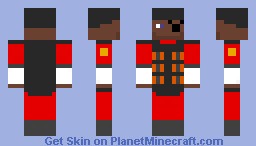 Team Fortress 2 - Red Demoman Minecraft Skin