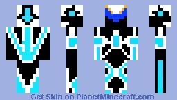 Plasma power armor Minecraft Skin