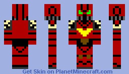 Warhammer 40k Blood Raven Minecraft Skin