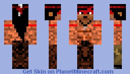 Tribes man Minecraft Skin