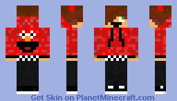 Elmo Kid Minecraft Skin