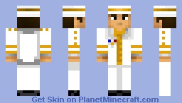Navy Officer Minecraft Skin