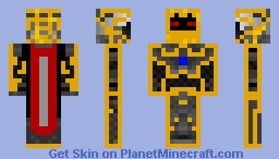 Golden Deceiver Minecraft Skin