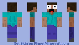 Stoned Steve Minecraft Skin