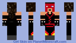 WWE - Masked Kane Minecraft Skin