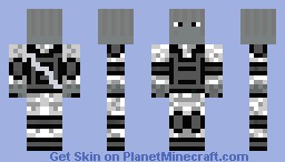 White jacket Minecraft Skin