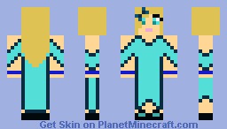 The Blue Queen Minecraft Skin
