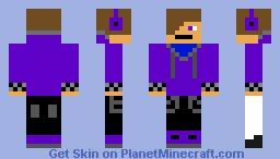 Purple peng Minecraft Skin