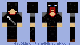 Knight skinny (nub) Minecraft Skin