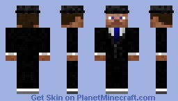 Mafia Suit Minecraft Skin