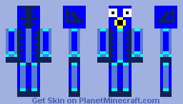 Fish Man Minecraft Skin