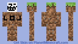 dirt & shit Minecraft Skin