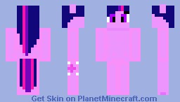 Twilight Sparkle Minecraft Skin