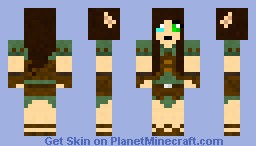 Girl elf Minecraft Skin
