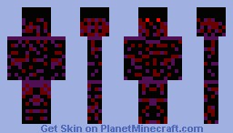 Netherrack skin Minecraft Skin