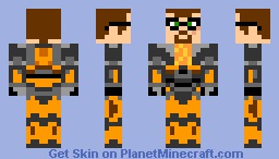 Gordon Freeman Minecraft Skin