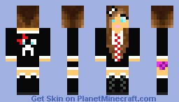 Cute Student Minecraft Skin