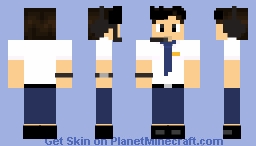 airplane pilot boy Minecraft Skin