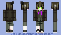 Dreadbear human como Conter Minecraft Skin