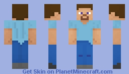 STEVE!! Minecraft Skin
