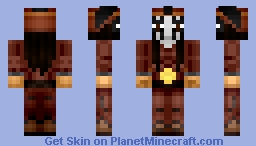 Tonto|the Lone Ranger|el llanero solitario V2 Minecraft Skin
