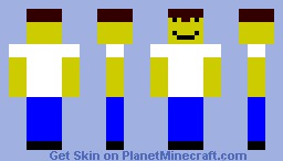 Smiley man Minecraft Skin
