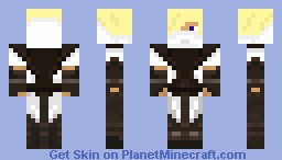 White Adventurer Minecraft Skin