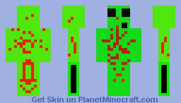 BLEEDING SLIME!!!!! Minecraft Skin