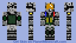 Jet Pilot Minecraft Skin