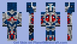 Optimus Prime Minecraft Skin