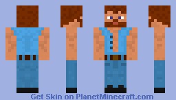 Chuck Norris Minecraft Skin