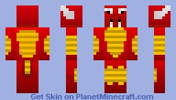 The Red Dragon Minecraft Skin