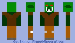 Warhammer Ork Minecraft Skin