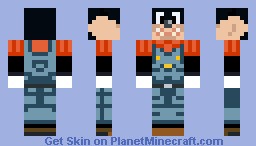 Pete Peg-Leg Minecraft Skin