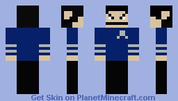 Spock Minecraft Skin